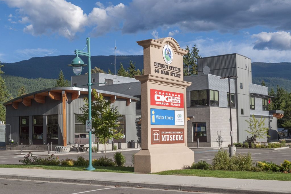 district of sicamous civic centre sicamous bc this award winning civic ...